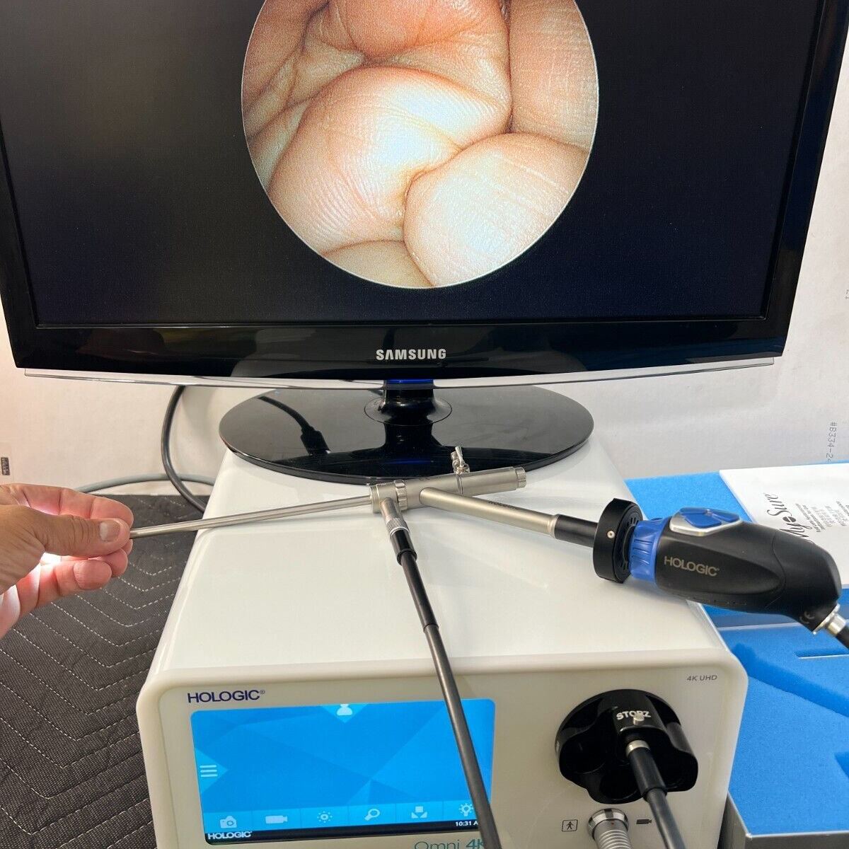 Hologic 4k UHD Camera System w/ Storz Light Adapter Omni 4k AUTOCLAVE – E-Endoscopy
