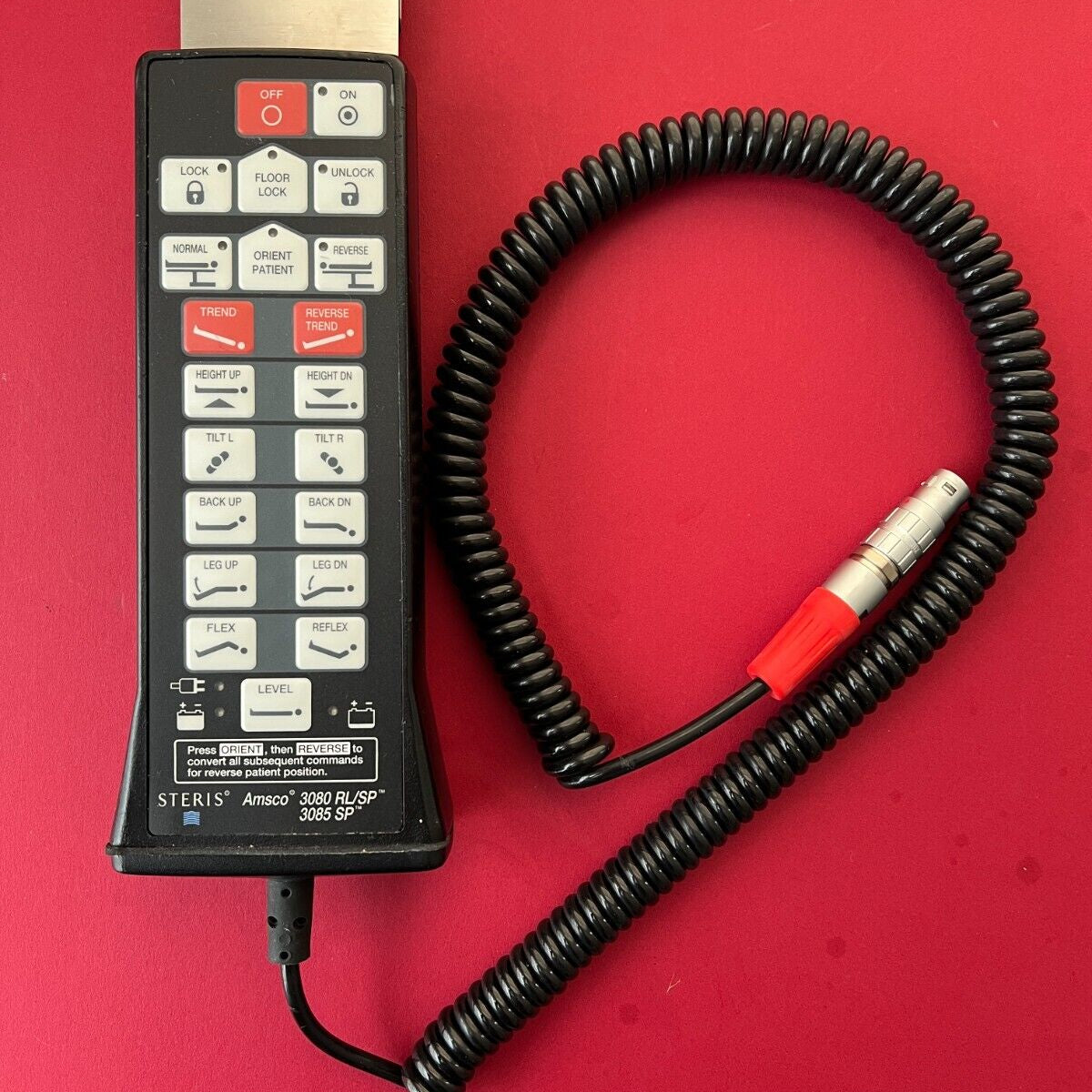 Steris 3080 3085 141210-318 Hand Controller Surgical OR Table Remote C ...