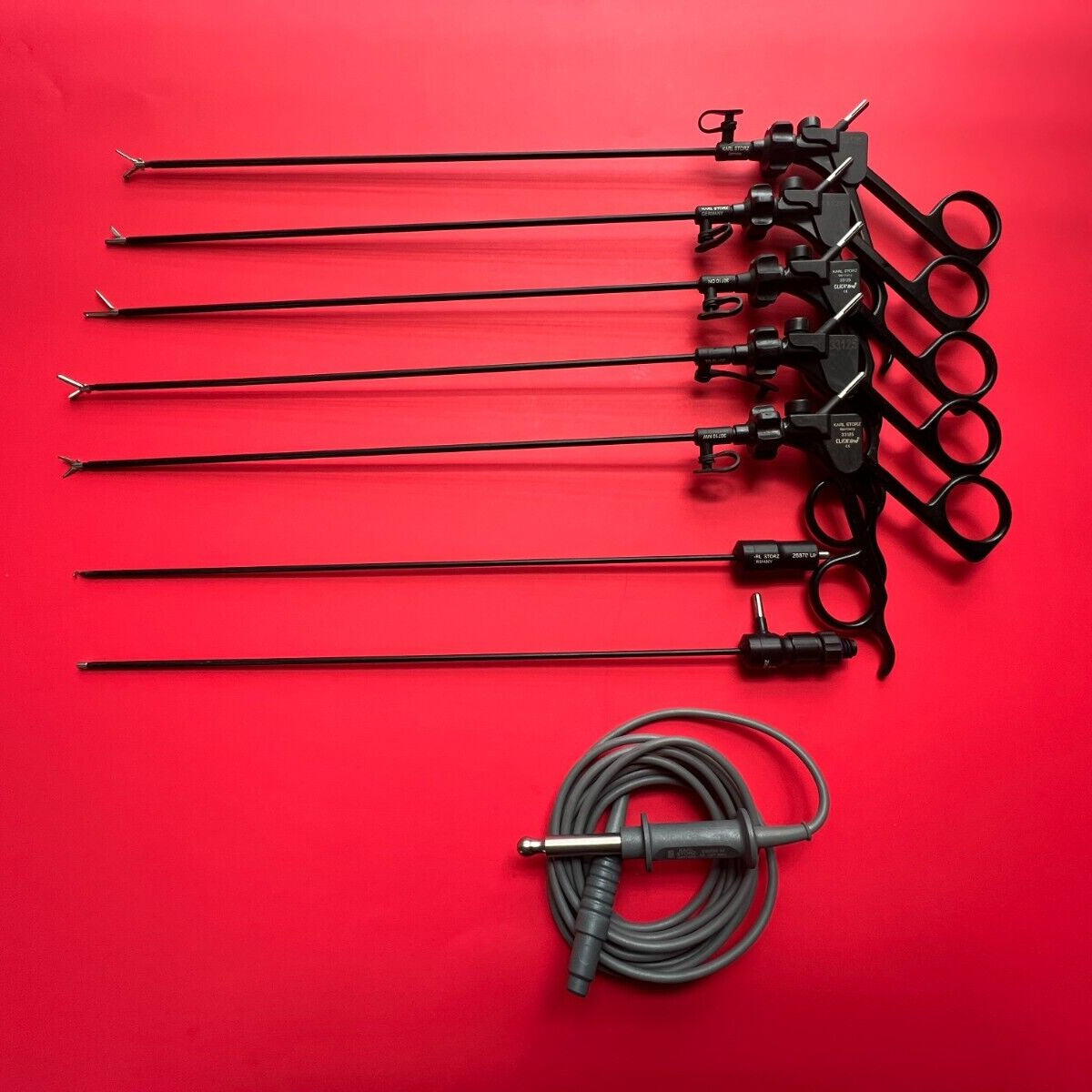 Karl Storz Forceps, Needle Holder Insulated Instruments set 3.5mm X 30 ...