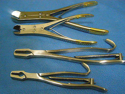 Turtle 4 PIN & WIRE Cutters T/C Jaw Orthopedic Surgical Pliers Veterin ...